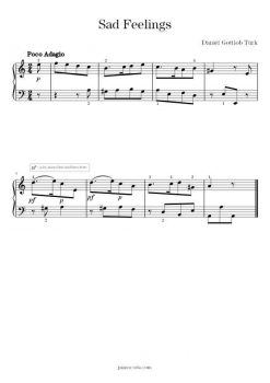 Sad Feelings Free Sheet Music - Pianocoda