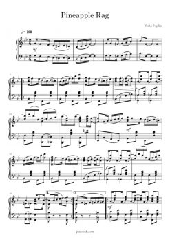 Pineapple Rag Free PDF Sheet Music
