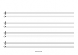 Free Printable Blank Sheet Music in PDF