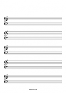 Free Printable Blank Sheet Music in PDF