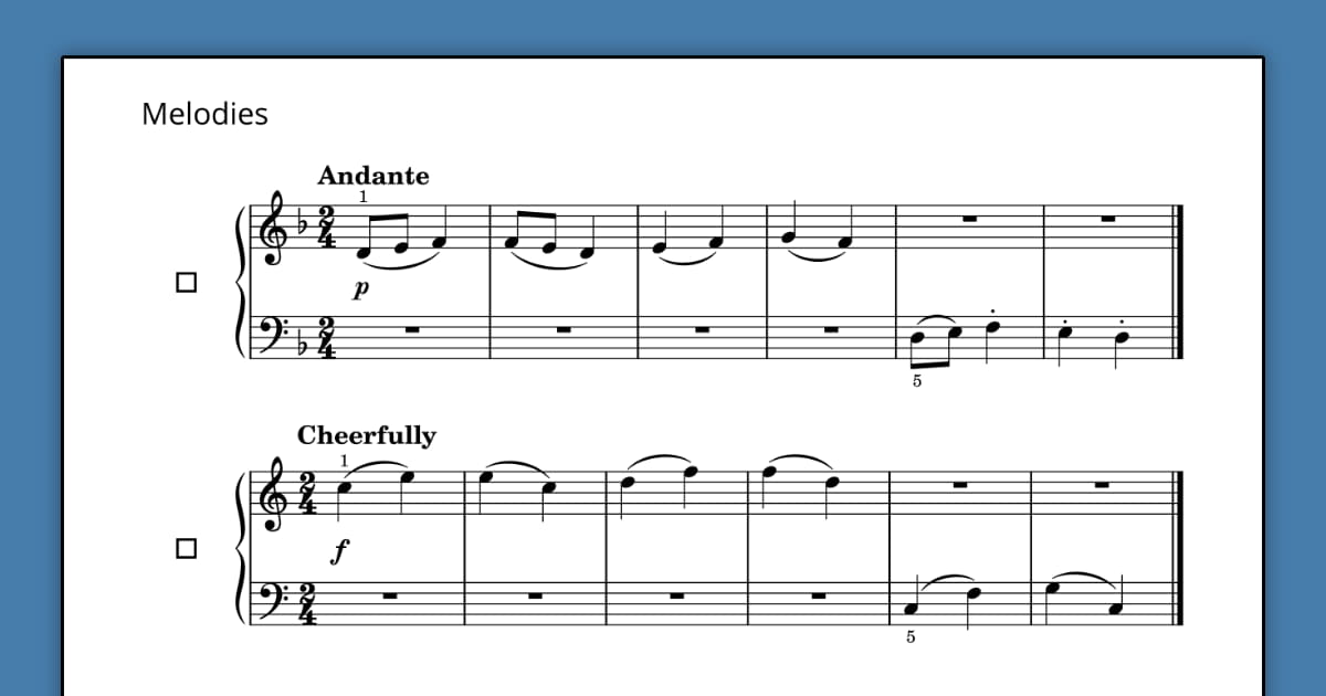 Top 10 Beginner Piano Pieces - The Pianocoda Starter Set